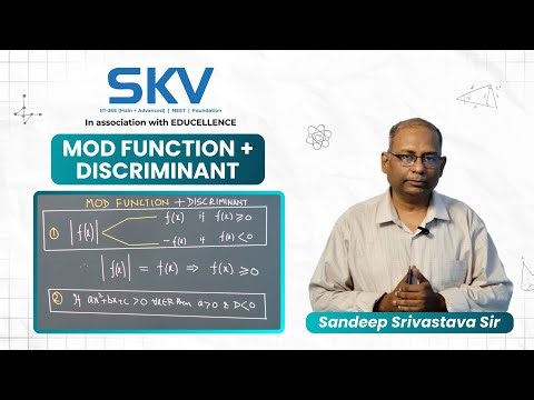 Mod function and Discriminant | Full Concept with Examples | Class 10/11 Math | CBSE | JEE Prep