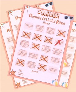 Phase 5a Phonics Activity Bingo - Etsy UK