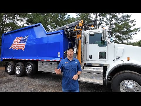 2020 Kenworth T800 / Rotobec 910 Utility Loader / Beau-Roc 24' Dump Body / Custom Grapple Truck