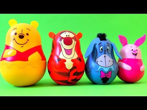 Winnie the Pooh Stacking Cups Surprise Eggs