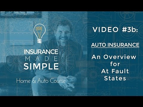 Auto Insurance 101- At Fault States