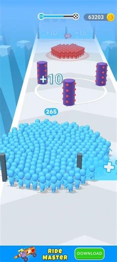 count masters: stickman game // level 318 #countmaster #gameplay