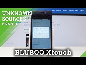 BluBoo XTouch Allow Unknown Sources / Allow App Installation