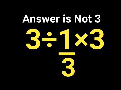 This Simple Math Problem Confuses Everyone 😱 | Can You Solve It?