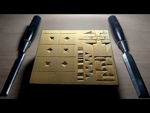 5 Patterns You Can Carve with Flat Bench Chisels - Beginner Tutorial