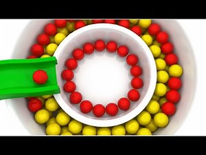 Magical 3D Ball Quest for Kids | Bounce Through Color and Fun🌟#LearnColors