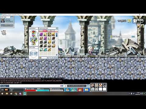 Step-by-step scrolling (Maplestory Worlds Southperry)