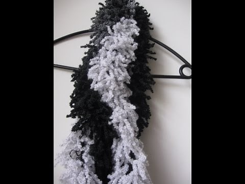 Crochet Boa Scarf - Crochet Scarf Tutorial - How to use Bellini Yarn