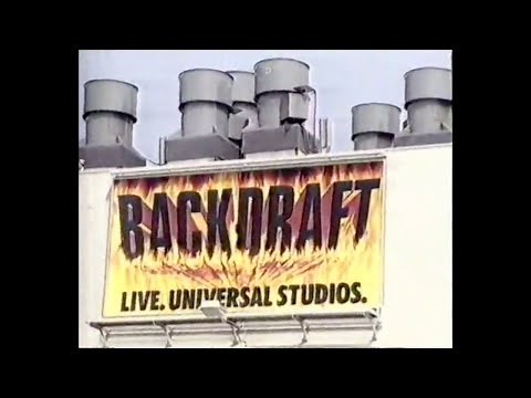 Behind The Scenes of Backdraft Live Universal Studios Hollywood on CITV Bad Influence!