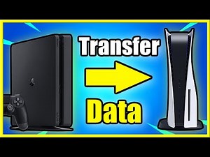 How to Transfer Data From PS4 to PS5 (Fast Tutorial!)(Games & Apps!)