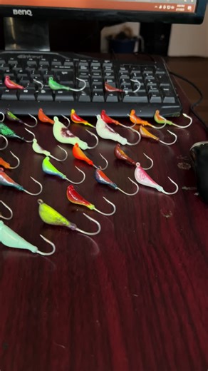 Banana Head Jigs Powder Painting Techniques