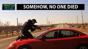 7.1K views | Cop Clings To Car For Dear Life After Traffic Stop Gone Wrong | ThinkTank | Facebook