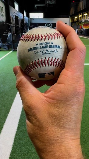 3 tips to help increase spin-rate on your fastball. Try these and see if they help: 1- Space integrity between your hand and the ball. 2- Pointer and Middle finger as close as you can comfortably get them. 3- Thumb directly under the ball or shaded to the ring finger side. #baseball #baseballtraining #pitching #pitchingmechanics #velocity #throwhard #MLB #spin #training #fitruvian #fyp | Fitruvian Pitching Lab