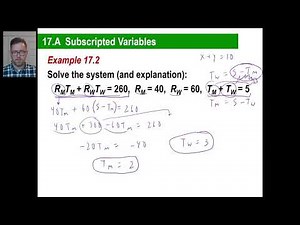 Saxon Math - Algebra 2: 3rd Edition (Lesson 17 - Subscripted Variables, Angles) - SEE CORRECTION!