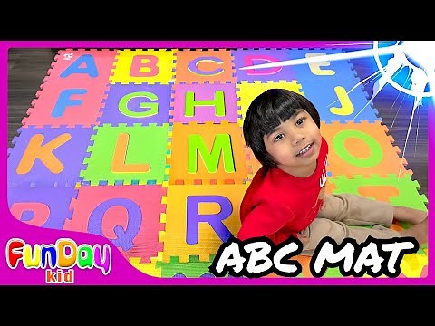 ABC MAT | Alphabet MAT | ABC Songs | Alphabet Songs | Nursery Rhymes | Phonics Songs - FunDay Kid