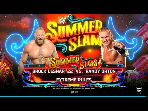 WWE 2K25 - Brock Lesnar vs. Randy Orton | Apex Predator Showdown!