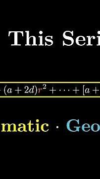 Mastering Arithmetico-Geometric Series in Simple Steps | MindSphere
