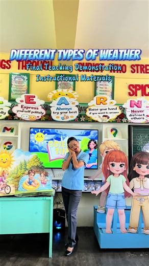 Engaging Teaching Materials for Different Types of Weather