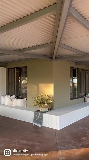 DIY PATIO BENCH ✨🤩 #progress #house #home #interior #design #diy #diyproject