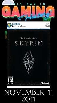 This Day in Gaming History | 🏹🗡️The Elder Scrolls V: Skyrim (2011)⚔️🛡️