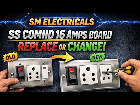 How to Replace 16A SS Command Switch Board Safely ⚡💡