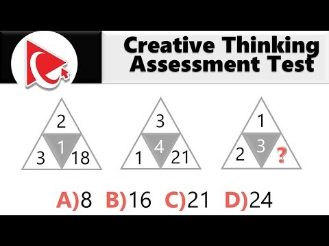 How to Pass CREATIVE THINKING ASSESSMENT TEST - Questions and Answers with Solutions