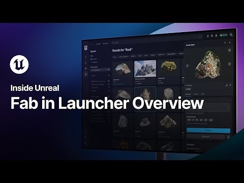 Fab in Launcher Overview | Inside Unreal