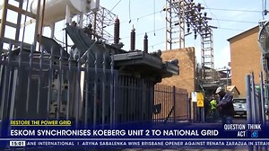 Eskom has synchronised Unit 2 of the Koeberg Nuclear Power Station to the national grid. The National Nuclear Regulator will decide whether to extend the unit's operational licence. Koeberg has been operating for 40 years and contributes 5% of the country's electricity. #Today #DStv403 #QuestionThinkAct | eNCAnews