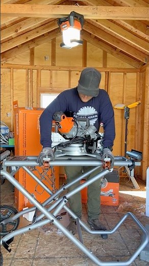 RIDGID 10” Miter Saw + Stand | Unboxed and Tested