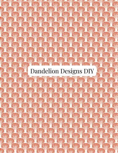 Red Sea Shells Paper, Ocean Pattern, Clay Transfer Sheets, Water Soluble, Art Supplies - Etsy