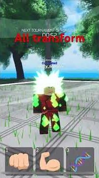 My all transformation of super Evolution Roblox
