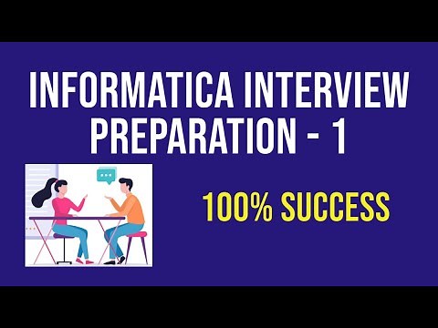 Informatica Interview Preparation - Live session 1