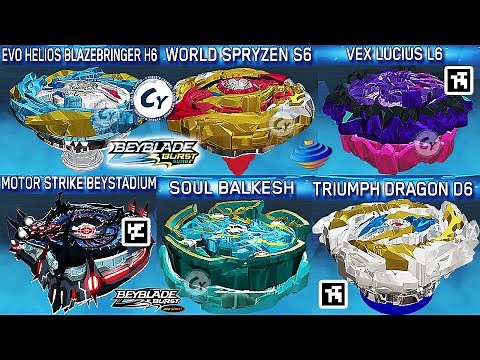 UPDATE WORLD SPRYZEN HELIOS BLAZEBRINGER SOUL BALKESH BEYBLADE BURST APP