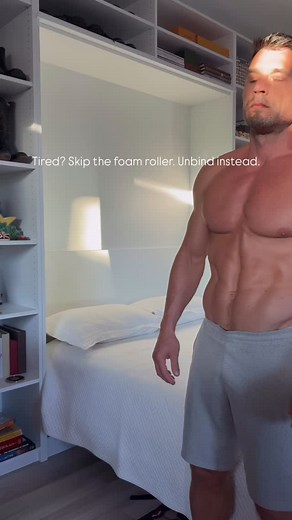 When you’re too tired to stretch or foam roll, that’s when Unbindr works best. Place it under your sore spot, breathe, and let gravity do the rest. | Unbindr | Facebook