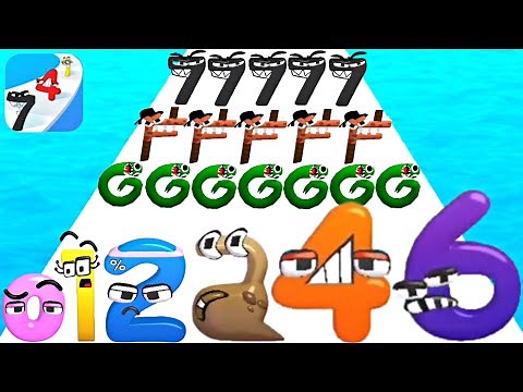 Number Master: Merge Number Run - Gameplay Walkthrough Android iOS (Number Lore 12345678910)