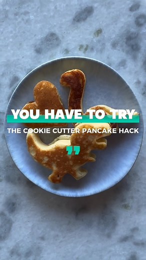1.1K views | Cookie cutter pancakes are about to become your new best...