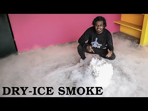 Making "FOG" from "DRY ICE" | SMOKE MACHINE | SLOTH