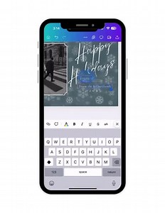 Customizable Snowflake Holiday Postcards | Printable Holiday Card (digital Download) - Etsy Canada