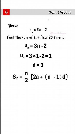 Find Sum of First 20 Terms | Arithmetic Progression | Class 10 & 11 Maths | AP Full Concept