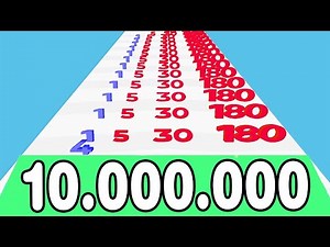 NUMBER MERGE RUN - Reach MAX LEVEL NUMBER - New Game Ep02