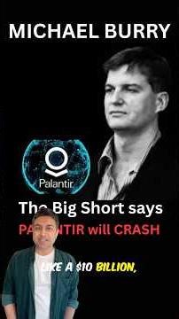 Burry’s warning #palantir #PLTR #Stocks #Investing #Trading #Finance #TechStocks #marketnews