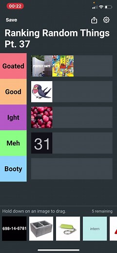 Ranking Random Things Pt. 37 #tierlist #ranked