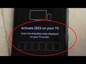 How To Activate ZEE5 on your TV || Enter the activation code displayed on your TV screen