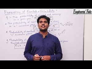 Frequency Of Rainfall and Probability - Risk, Return Period, Reliability, Flood Occurring- Hydrology