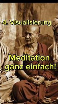 Meditation Made Easy! (4. Visualization)🙏 Quick Tutorial for those with insight 🤗