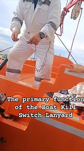 The Primary Functions of the BOAT KILL SWITCH LANYARD. 1. Automatically shuts off the engine when the operator falls overboard or is disconnecte from the lanyard. 2. Stops the boat from continuing to move uncontrollably, reducing risk of accidents, injuries or property damage. #Rescueboat #fall2024 #SEAMAN | Delton Tingson