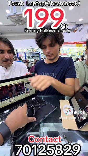 Touch Laptop Chromebook for Followers