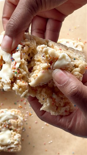 Have you tried our new rice krispy treats? Birthday Cake, Peanut Butter, and Brown Butter Classic—homemade and dangerously good. | Campbell's Bakery | Facebook