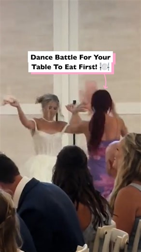 192K views · 838 reactions | Dance battle to win food first for your table at a wedding! ️ #fblifestyle | Four Nine | Facebook