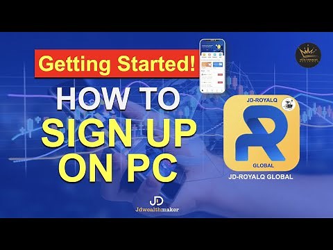 How To Sign Up Royal Q Account On PC